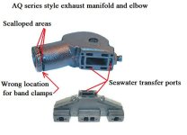 Barr replacement manifold risers | Boat Repair Forum