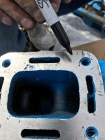 New manifolds/risers leaking? | Boat Repair Forum
