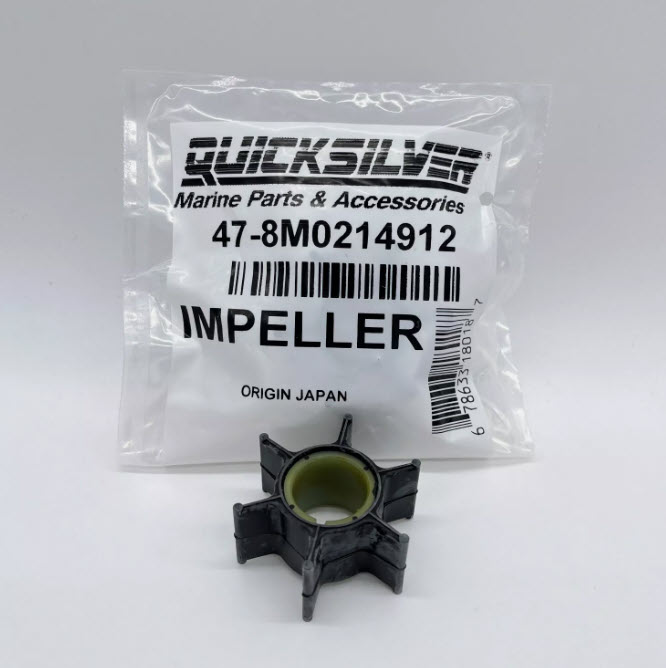 Mercury Quicksilver 47-8M0214912 - Mercury Water Pump Impeller 25/30HP ...