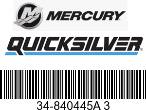 Mercury Quicksilver 34-840445A 3 - REED PETAL KIT