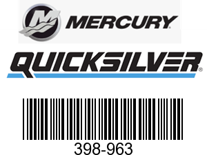 Mercury Quicksilver 398-963 - Screw