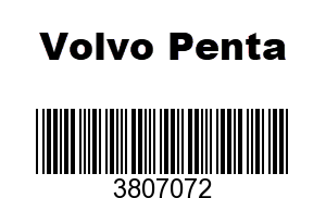 Volvo Penta 3807072 - Kit - Volvo Penta (3807072)