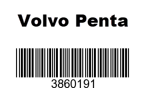 Volvo Penta 3860191 - Bearing Carrier