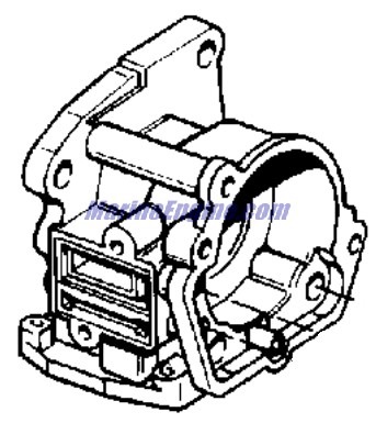 Evinrude Johnson OMC 0398069 - Carburetor Body AY