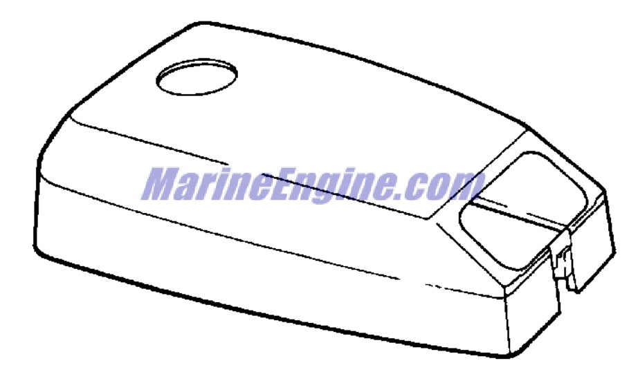 Evinrude Johnson OMC 0435138 - Engine Cover