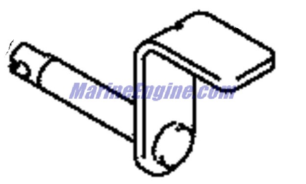 Evinrude Johnson OMC 5034249 - Tilt Lock Lever - Pt