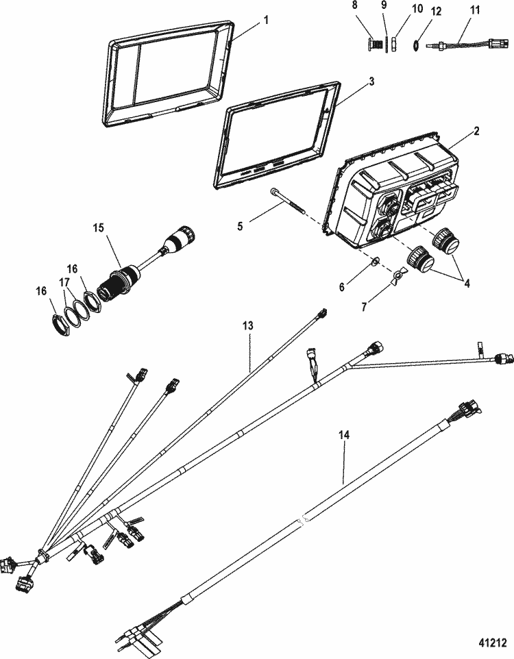 Mercury Marine Axius Rigging Vessel View Kit, Mercury / Axius Parts