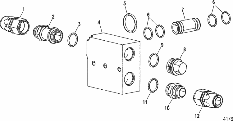 MerCruiser Race Engine & Drive 1075 SCi Intake Components (Water ...