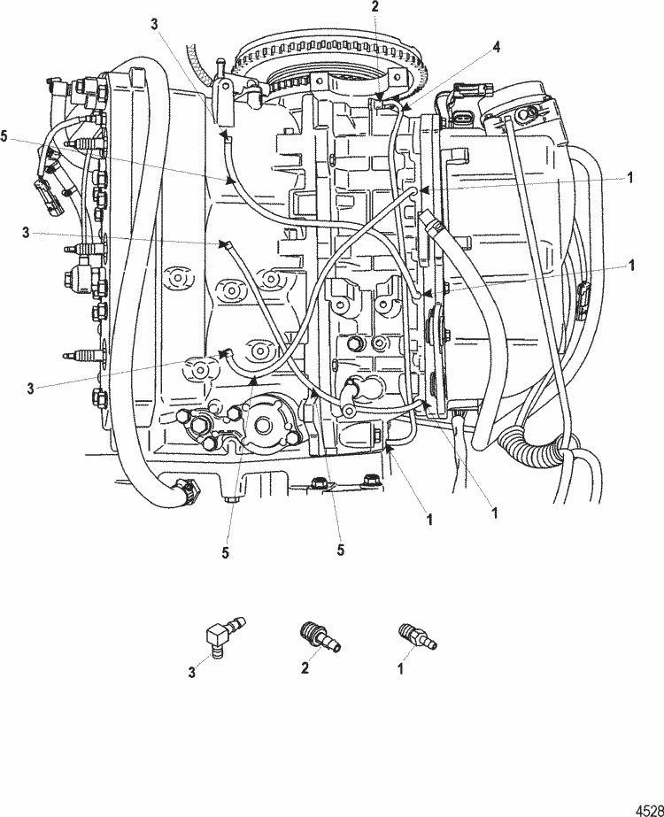 Oil Bleed System for Sportjet (240 Efi & 240 Efi M2 Jet Drive) Engine