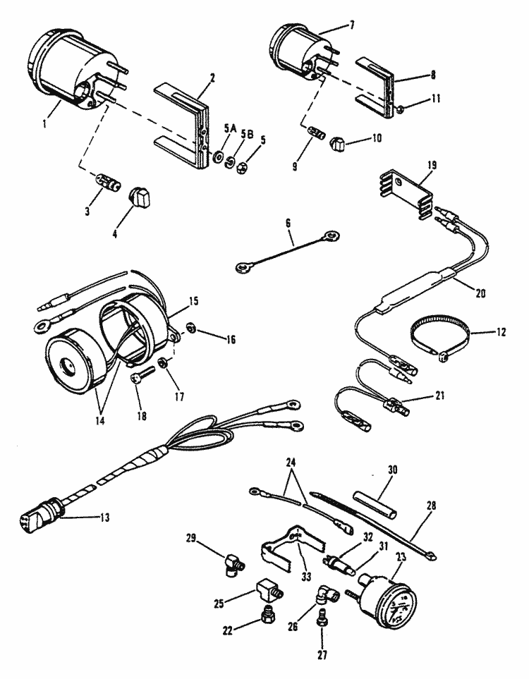 Mercury Mariner Racing Mercury Mariner 2.5L (EFI) Instrumentation Parts