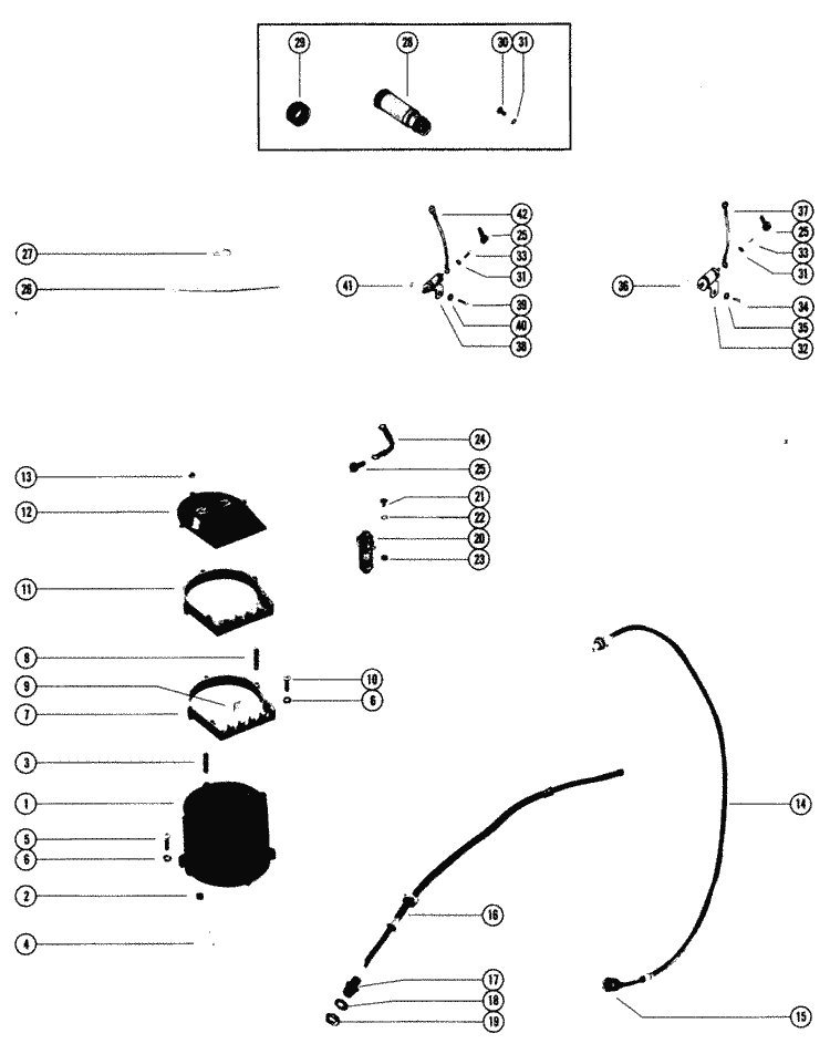 Mercury Marine Miscellaneous Radio Shielding Kits Radio Shielding Kits ...